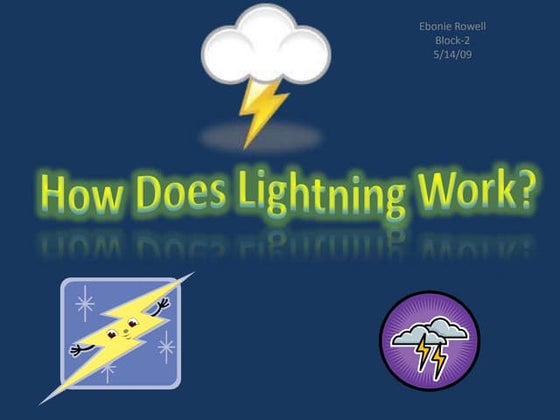 Lightning | PPTX | Weather | Science