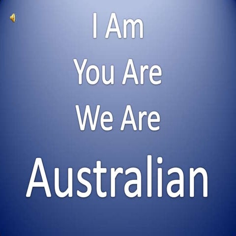 We are Australian | PPTX