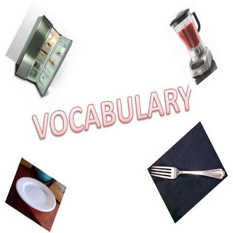 KITCHEN VOCABULARY | PPT