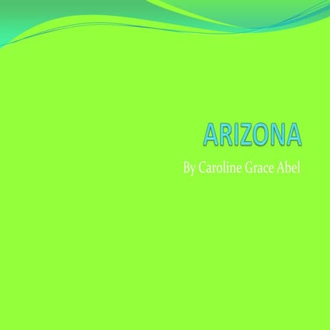 Arizona | PPTX