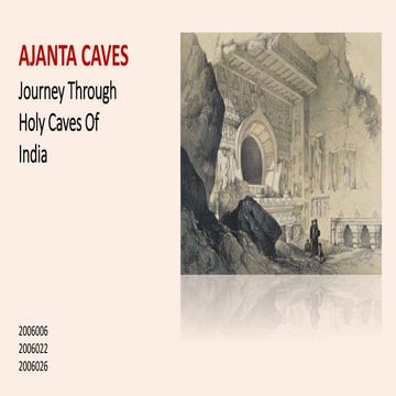 Ajanta Cave Architecture | PPTX