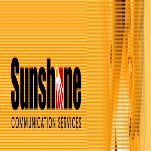 Sunshine Communication Services | PPTX