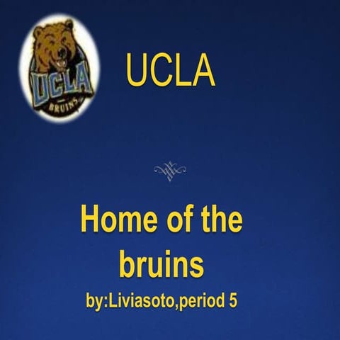 University powerpoint ucla | PPT