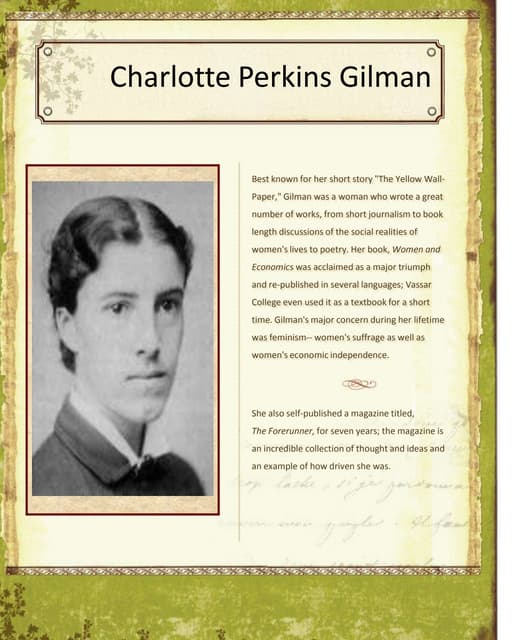 Charlotte Perkins Gilman | ODP