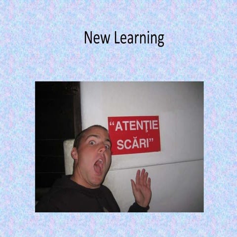 New Learning | PPTX