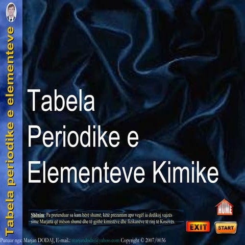 Tabela Periodike e Elementve Kimike (Interaktive) ne gjuhen Shqipe (me ...
