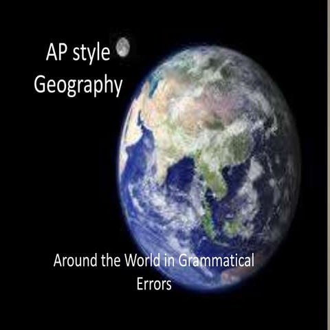 AP style Geography | PPTX