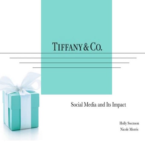 Tiffany & Co. Social Media | PPT