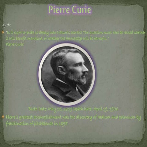 Marie curie | PPTX