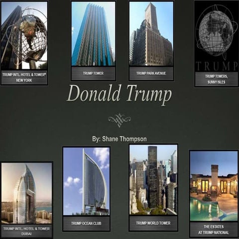 Donald Trump | PPTX | Business Administration | Business