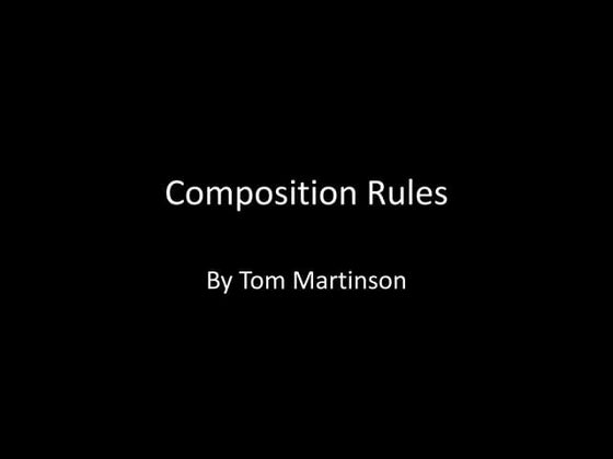 4 photo composition challenge! | PPTX | Photography | Arts and Crafts