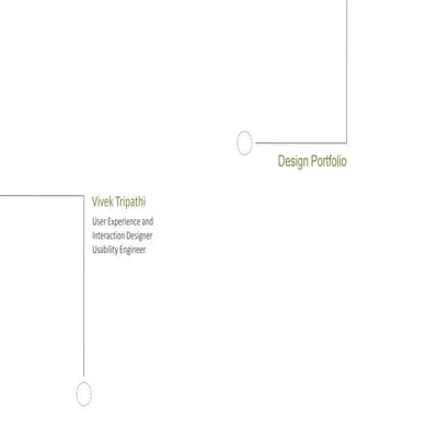 Vivek Tripathi Portfolio Ppt