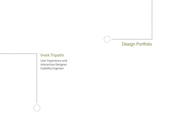 Vivek Tripathi Portfolio Ppt