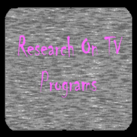 Research On TV Programmes | PPT