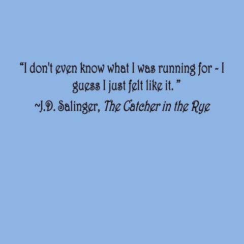 Catcher in the Rye | PPTX