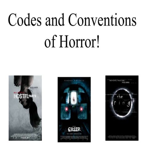 01. horror intro | PPTX
