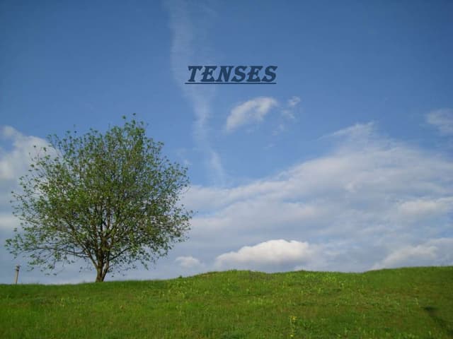 Present and past tenses | PPT