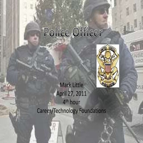 Police officer powerpoint | PPTX