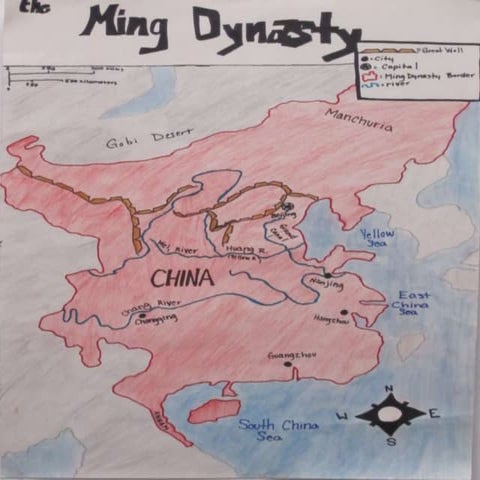 Ming Dynasty Map | PPT