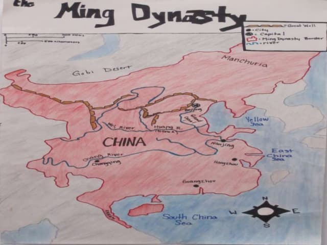 Ming Dynasty Map