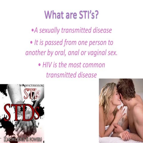 sexually transmitted disease | PPTX