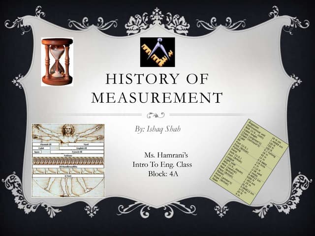 History of measurements | PPT