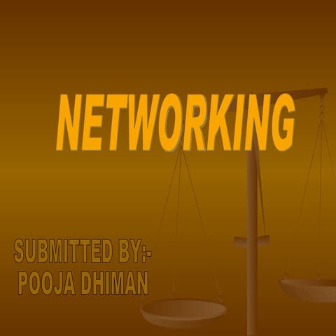 Networking Ppt Computer Networking Computing