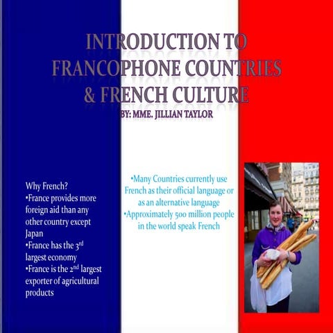 The importance-of-learning-french | PPT