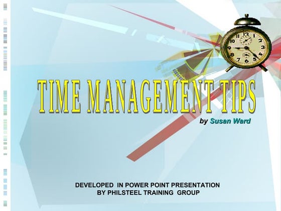 Basic time management.docx | Technology & Computing