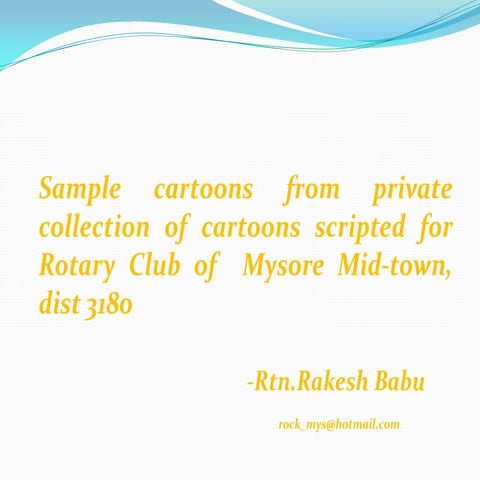 Rotary Cartoons | PDF