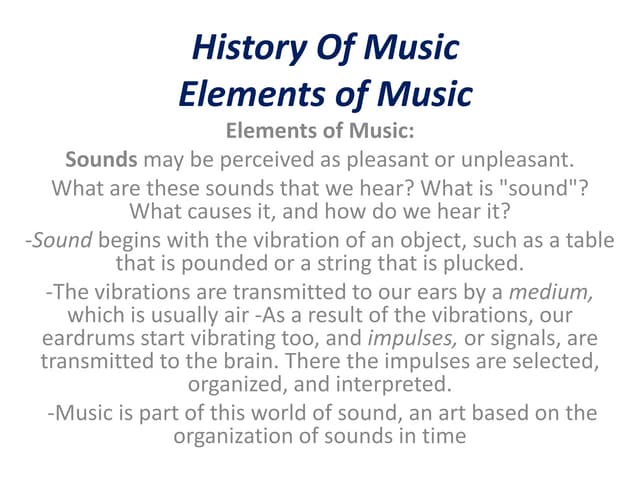 Tempo and Dynamics | PPTX