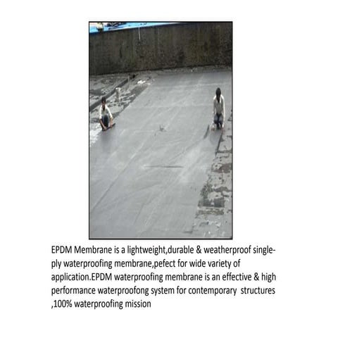 EPDM Membrane | PPTX