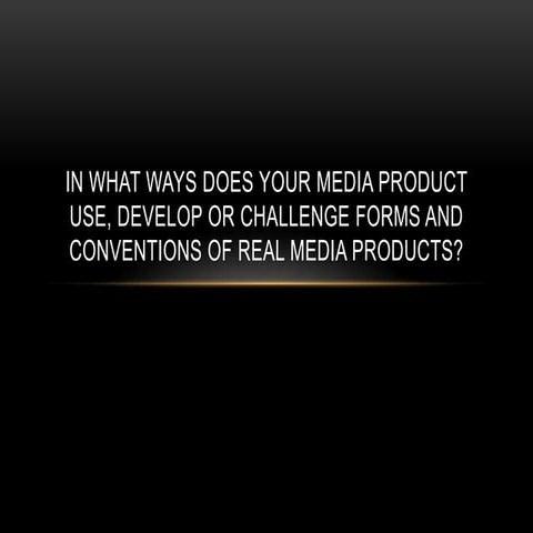 Media dvd cover analysis | PPTX