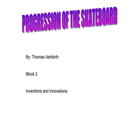 Skateboarding | PPTX