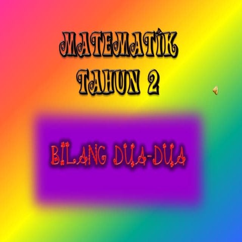 BILANG DUA-DUA | PPTX