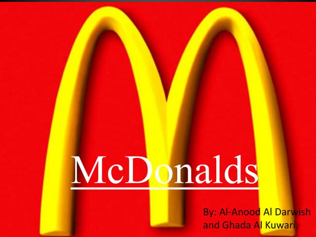 Lesson 10 - Cultural Globalization (McDonald's)