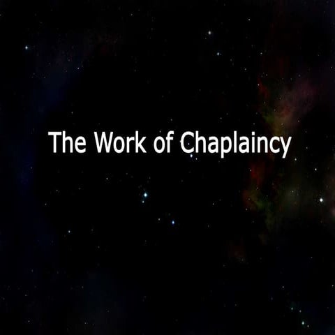 The Work of a School Chaplain | PDF