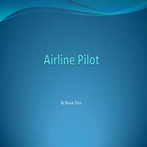 airline pilot | PPTX