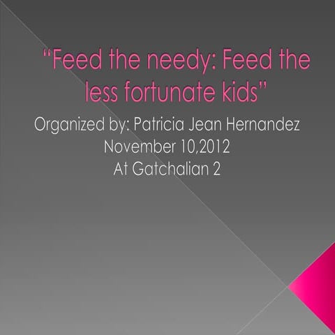 Feeding Program | PPTX