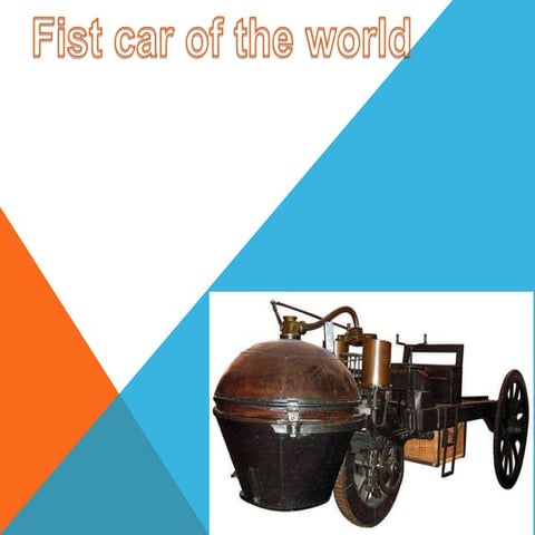 First car | PPTX | Automotive