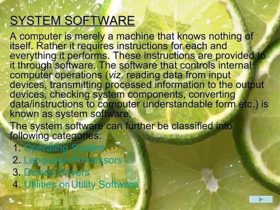 Computer Software & It's types. | PPTX