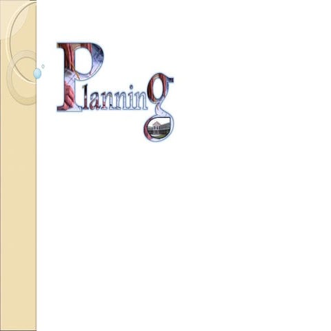 Planning | PPT