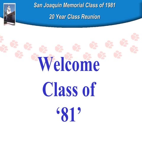SJM class of \'81\' - 25th reunion | PPS