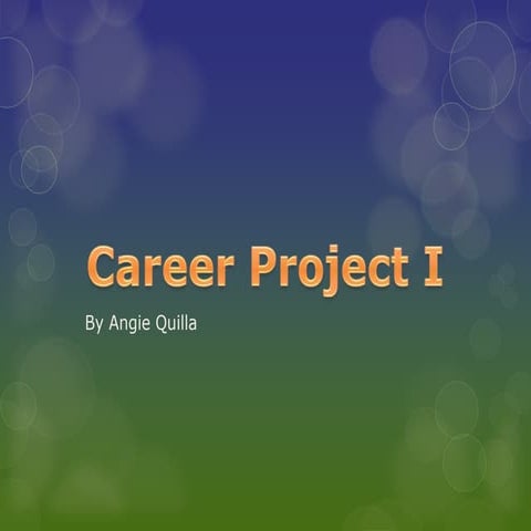 Career clusters powerpoint | PPT