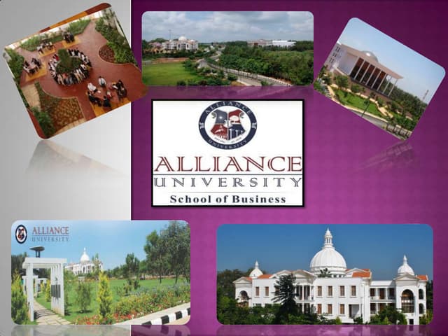 Alliance University | PDF