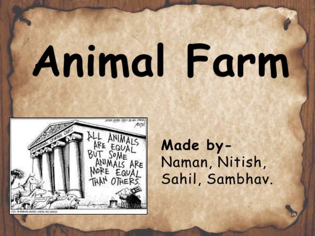 Animal Farm Powerpoint | PPT