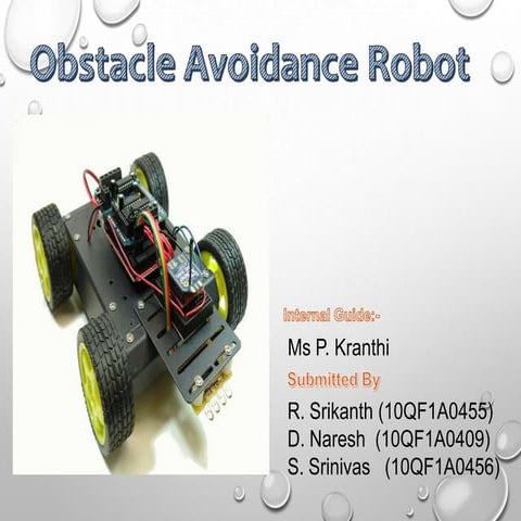 line following robot ppt | PPT