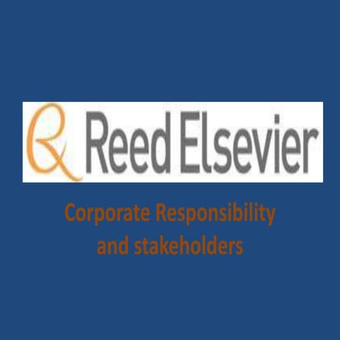 Reed Elsevier | PPTX