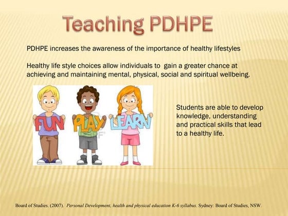 PDHPE rationale | PPTX