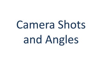 Camera angles powerpoint for slideshare | PPT